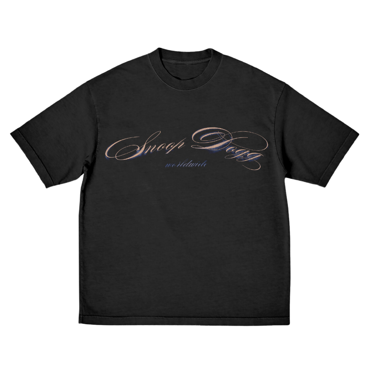 Snoop Script Tee - Black - Snoop Dogg Official Store